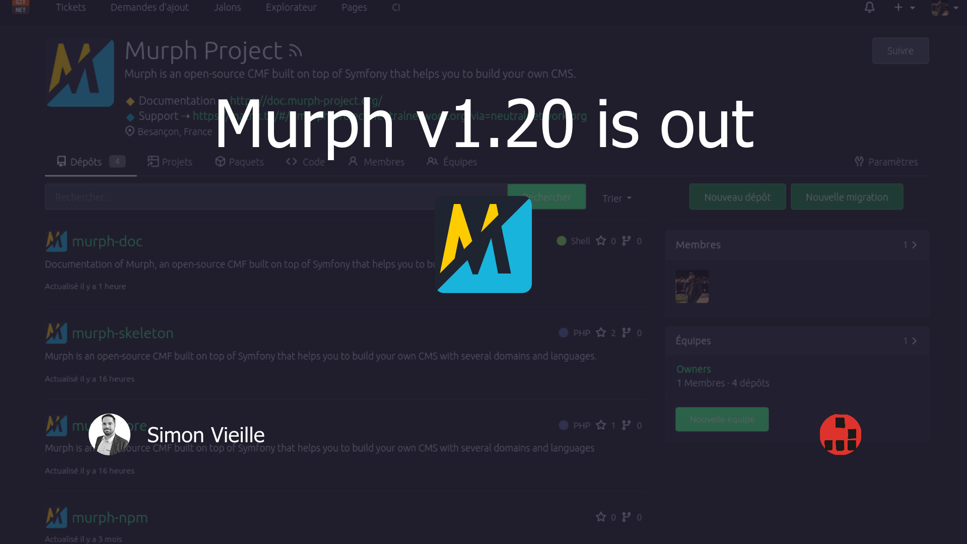 Murph v1.20 is out! 📣 - Blog de Simon Vieille